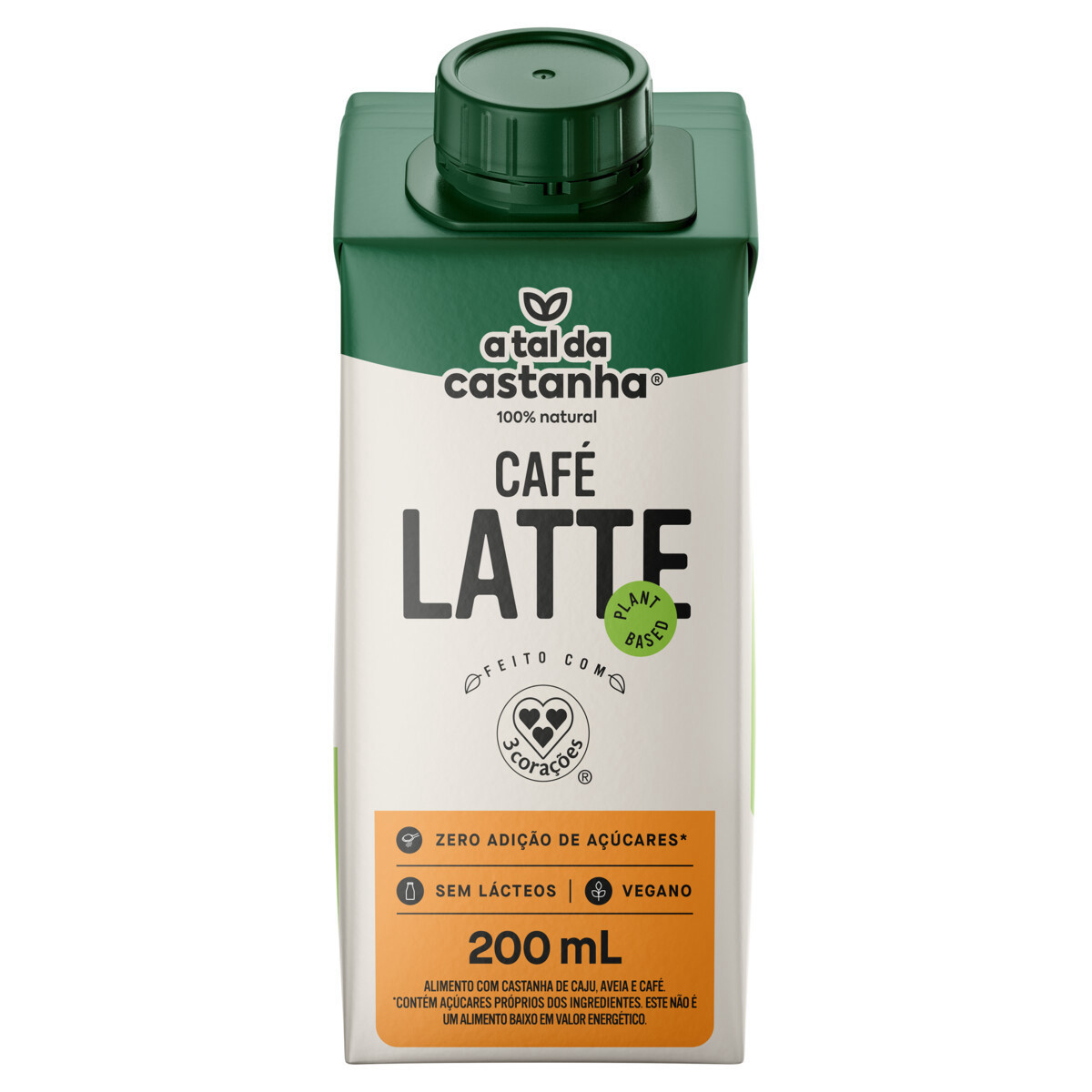 Bebida Café Latte A Tal da Castanha 200ml