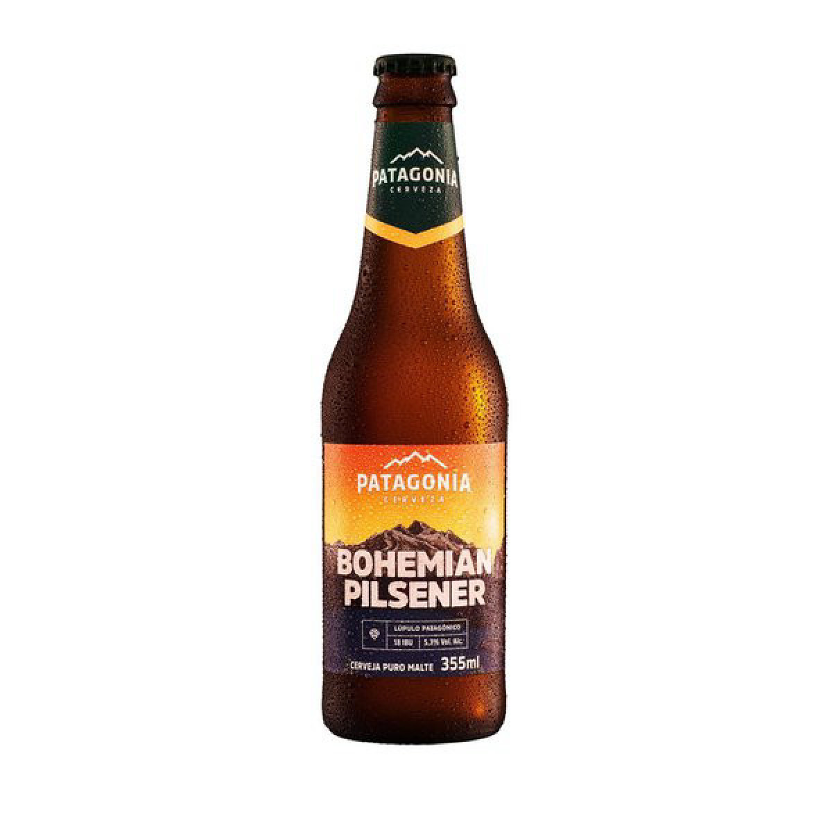 Cerveja Bohemian Pilsener Patagonia 355ml