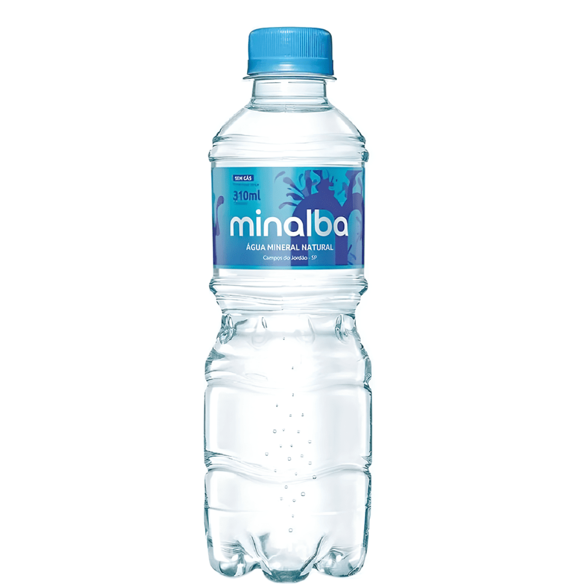 Água Mineral Natural Sem Gás MINALBA 310ml