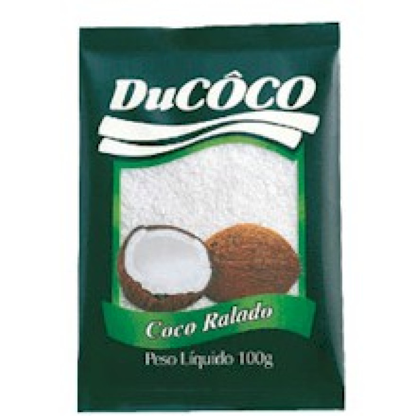 Coco Ralado Fresco DucÔco 100g Côco Culinária